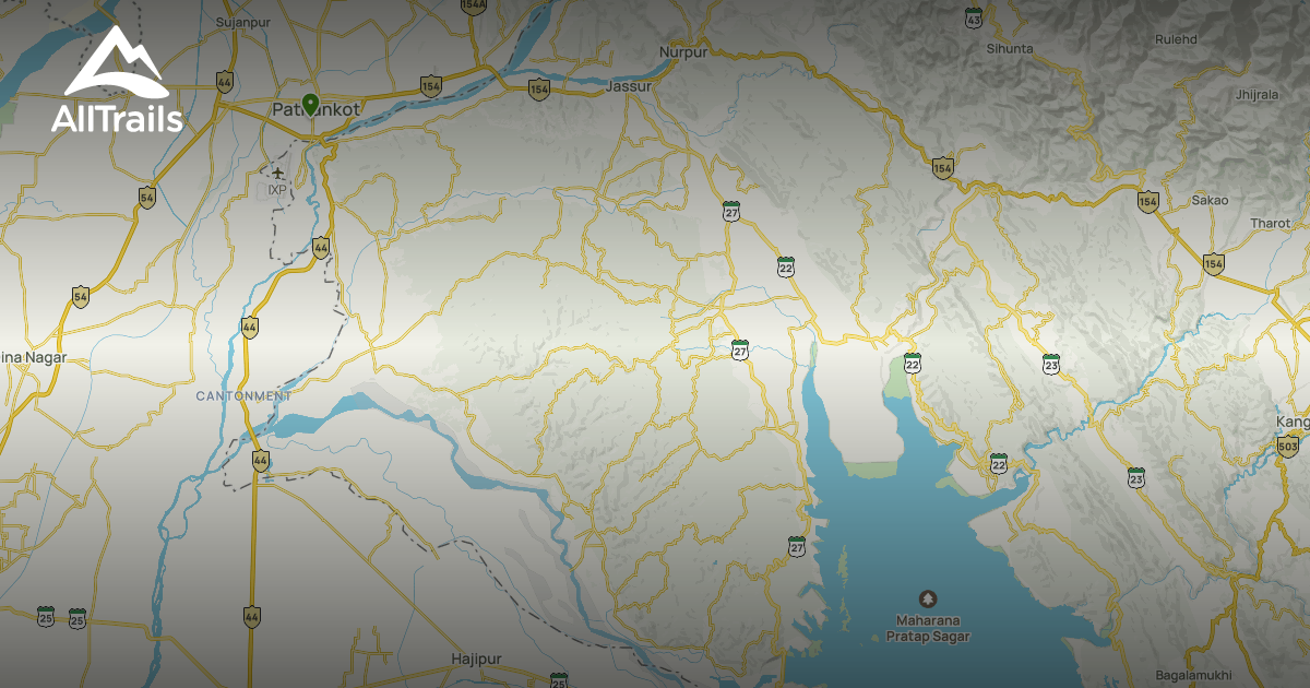 Best hikes and trails in Pong Dam Lake Wildlife Sanctuary (Maharana ...