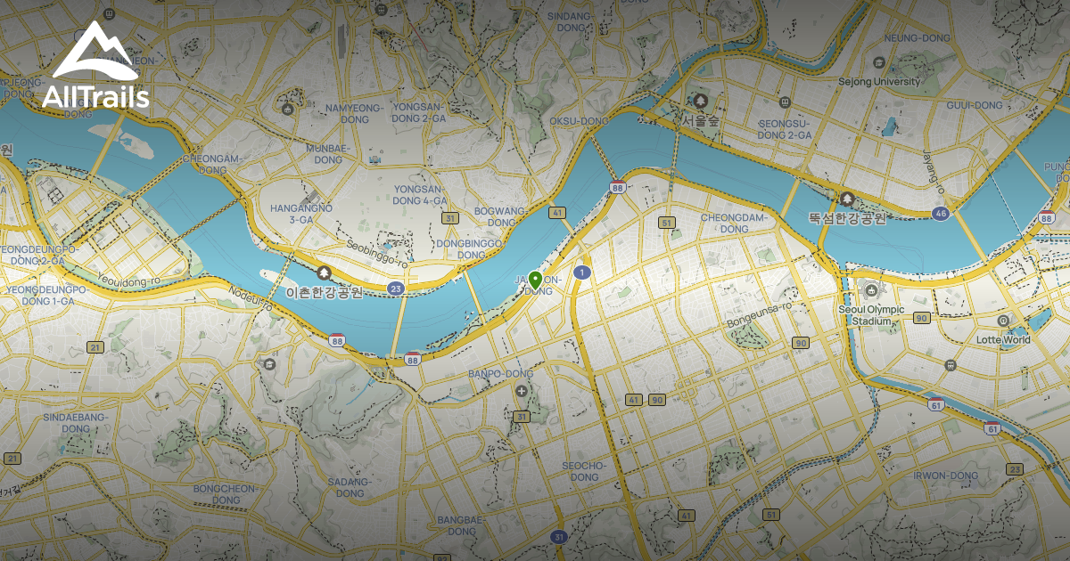 Best hikes and trails in Banpo Hangang Park | AllTrails