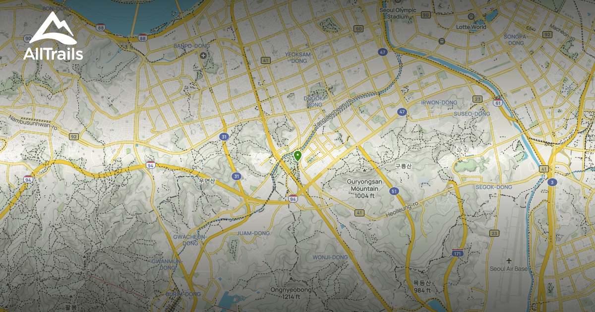 Best hikes and trails in Yangjae Citizen's Forest | AllTrails