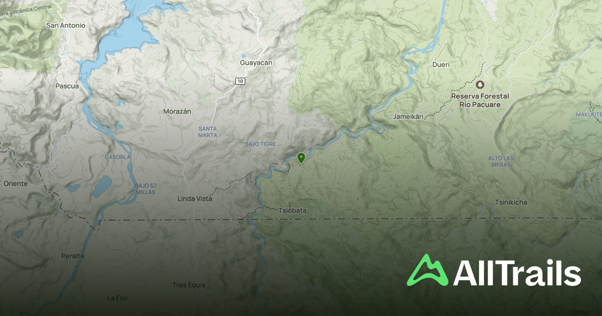 Best hikes and trails in Reserva Florestal Río Pacuare | AllTrails