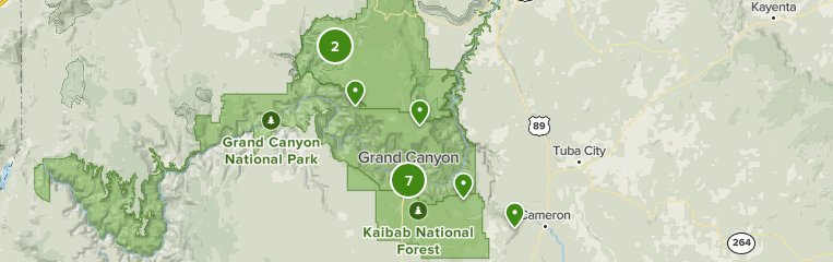 Best dogs leash trails in Grand Canyon National Park | AllTrails