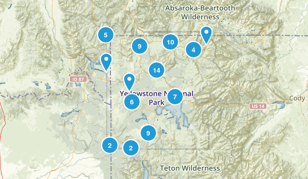 Best Camping Trails in Yellowstone National Park | 359 Photos & 343 ...
