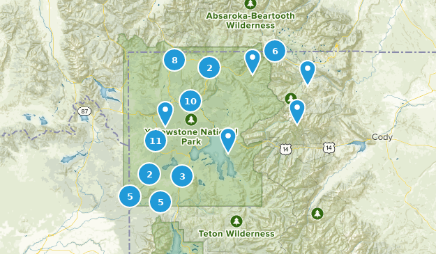 Best Waterfall Trails in Yellowstone National Park | AllTrails