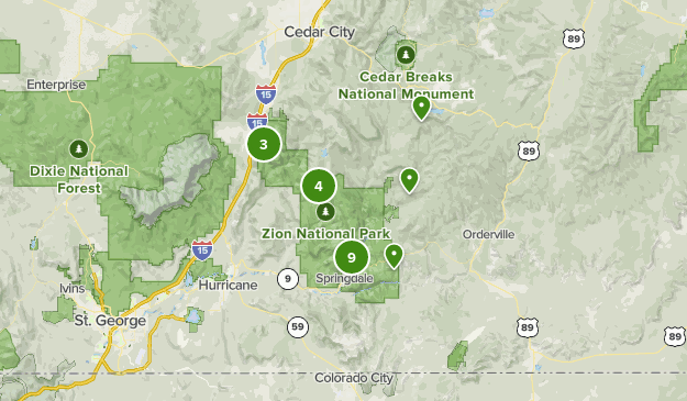 Best Camping Trails in Zion National Park | AllTrails