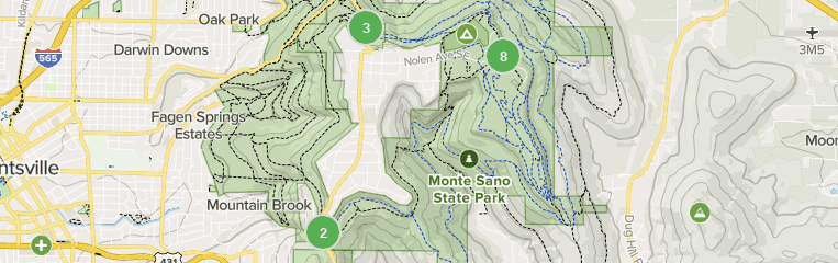 Best 10 Moderate Trails in Monte Sano State Park | AllTrails