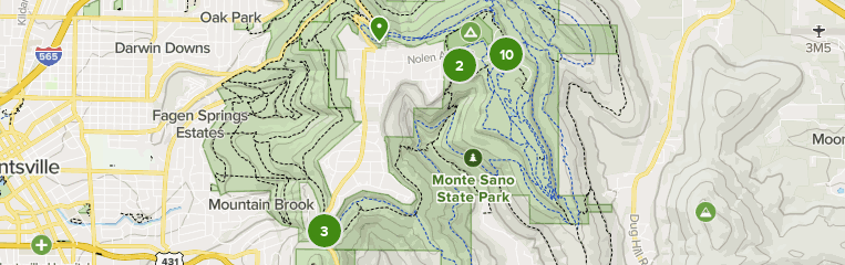 Best 10 Trail Running Trails in Monte Sano State Park | AllTrails