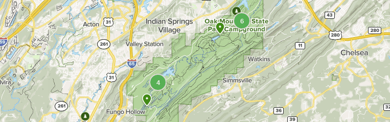 Best 10 Easy Trails in Oak Mountain State Park | AllTrails
