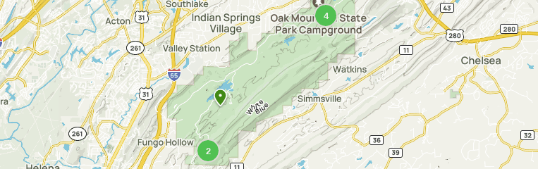 2023 Best Waterfall Trails in Oak Mountain State Park | AllTrails