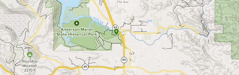 Best Easy Trails in Anderson Marsh State Historic Park | AllTrails