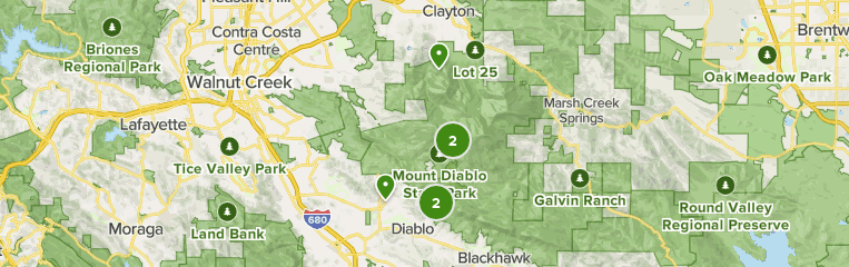 Beste stier for camping i Mount Diablo State Park | AllTrails