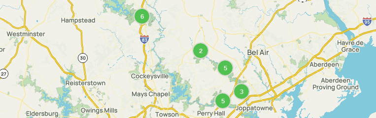2023 Best 10 Moderate Trails in Gunpowder Falls State Park | AllTrails