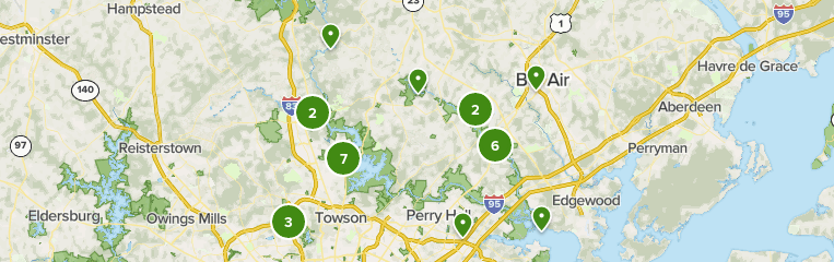 Best mountain biking trails in Gunpowder Falls State Park, Maryland ...