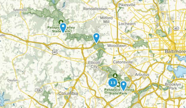 Best Waterfall Trails in Patapsco Valley State Park | AllTrails