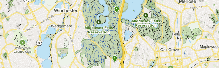Best Snowshoeing Trails in Middlesex Fells Reservation | AllTrails