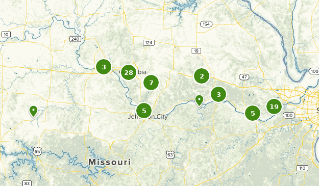 Best Views Trails in Katy Trail State Park | AllTrails