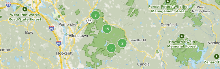 Best 10 Forest Trails in Bear Brook State Park | AllTrails