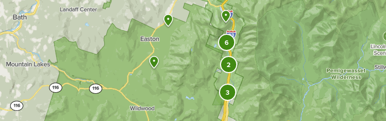 Best snowshoeing trails in Franconia Notch State Park, New Hampshire ...