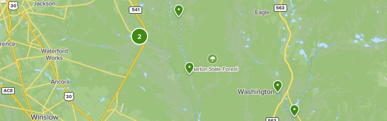 Best Paddle Sports Trails in Wharton State Forest | AllTrails