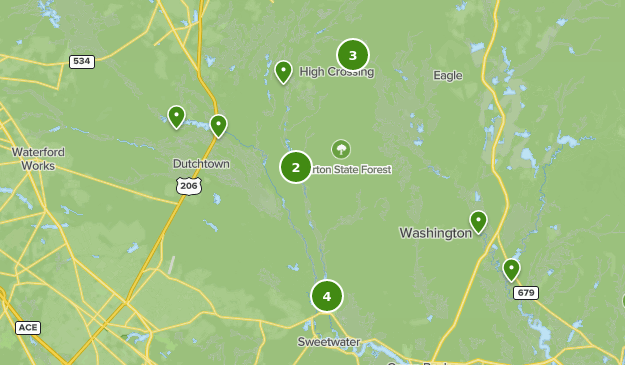 Best Views Trails in Wharton State Forest | AllTrails