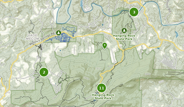 Best Dogs On Leash Trails in Hanging Rock State Park | AllTrails