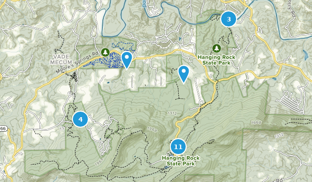 Best Hiking Trails in Hanging Rock State Park | AllTrails