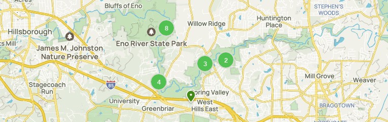 2023 Best 10 Walking Trails in Eno River State Park | AllTrails