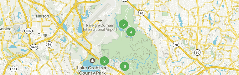 Best 10 Trail Running Trails in William B. Umstead State Park | AllTrails