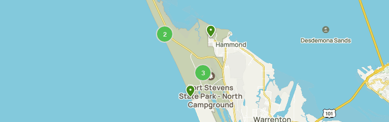 2023 Best Views Trails in Fort Stevens State Park | AllTrails