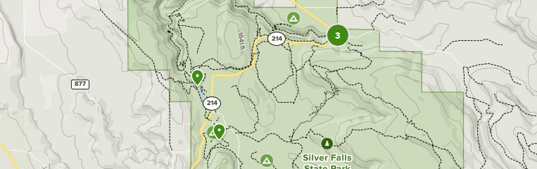 Best Easy Trails in Silver Falls State Park: Map, Details | AllTrails