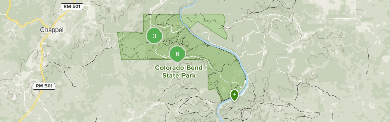 Best 10 Moderate Trails in Colorado Bend State Park | AllTrails