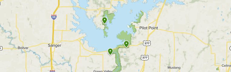 Best Fishing Trails in Ray Roberts Lake State Park - Isle Du Bois Unit ...