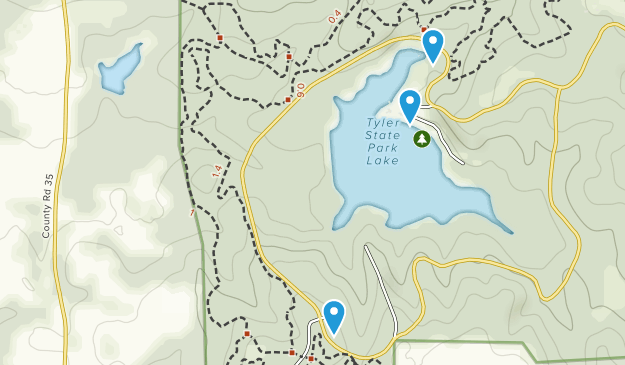 Best Mountain Biking Trails in Tyler State Park | AllTrails