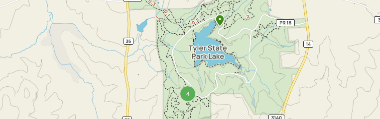 2023 Best Mountain Biking Trails in Tyler State Park | AllTrails