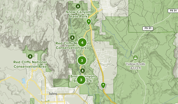 Best Kid Friendly Trails in Snow Canyon State Park | AllTrails