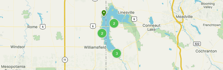 2023 Best Easy Trails in Pymatuning State Park | AllTrails