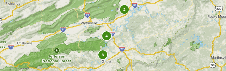 Bedste ruter med udsigt i New River Trail State Park | AllTrails