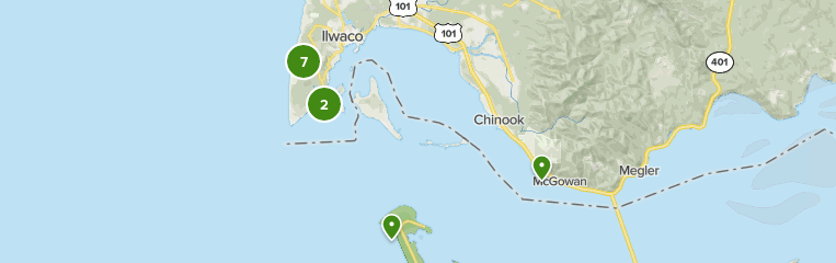 Best walking trails in Cape Disappointment State Park, Washington ...