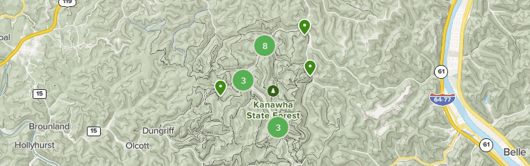 2023 Best 10 Walking Trails in Kanawha State Forest | AllTrails