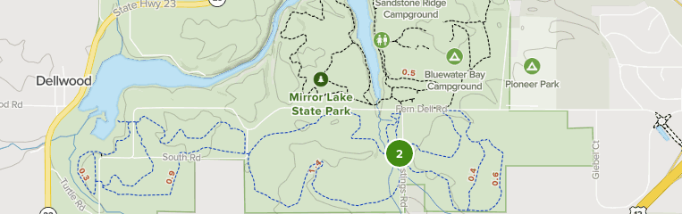 Best Mountain Biking Trails in Mirror Lake State Park | AllTrails