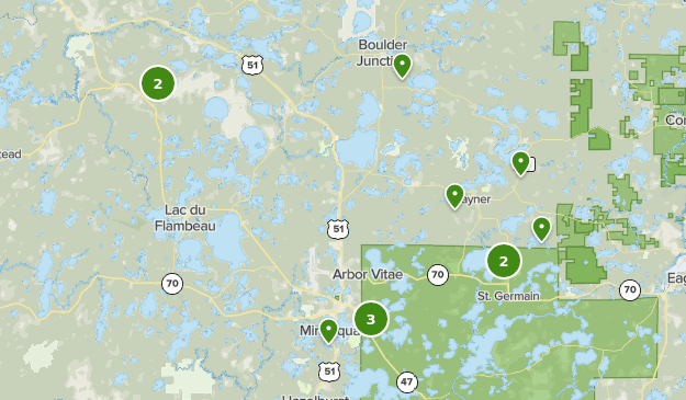 Best Views Trails in Northern Highland - American Legion State Forest ...