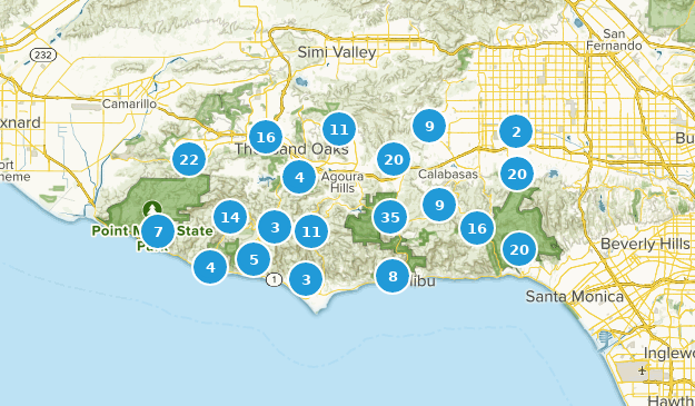 Best Views Trails in Santa Monica Mountains National Recreation Area ...
