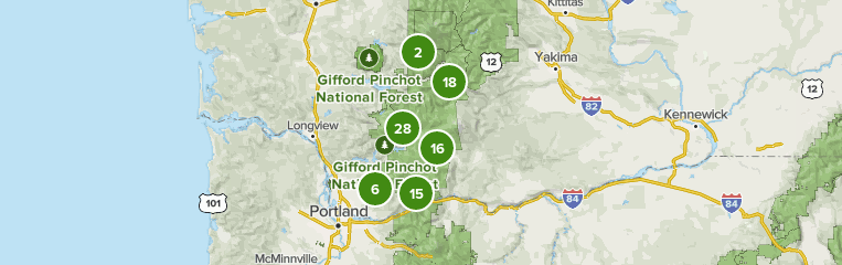 Best backpacking trails in Gifford Pinchot National Forest, Washington ...
