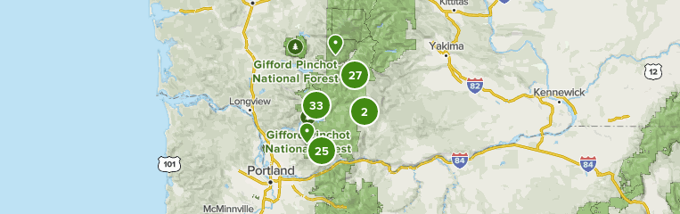 Best camping trails in Gifford Pinchot National Forest, Washington ...