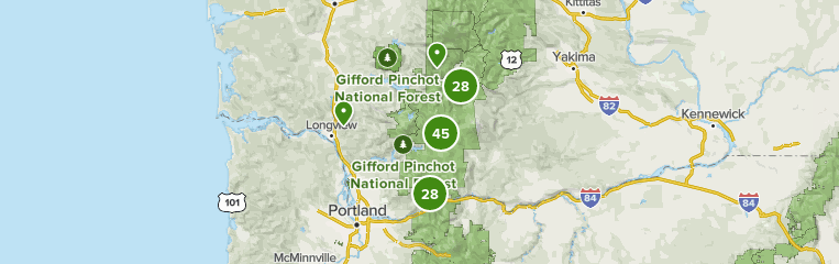 Best camping trails in Gifford Pinchot National Forest, Washington ...