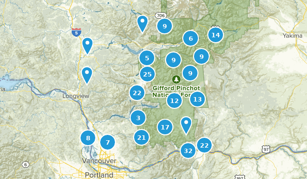Best Views Trails in Gifford Pinchot National Forest | AllTrails