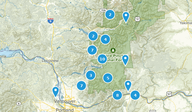 Best Waterfall Trails in Gifford Pinchot National Forest | AllTrails