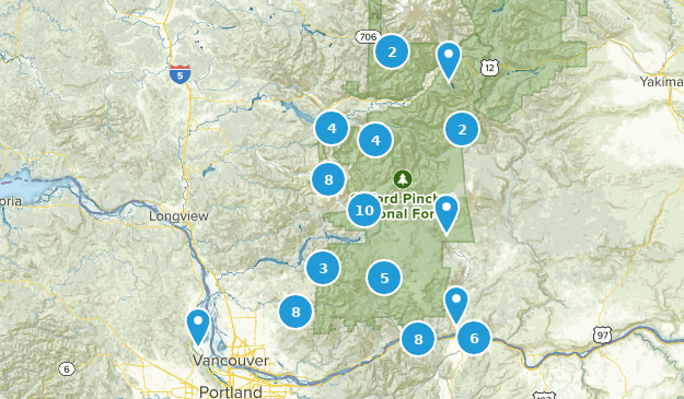 Best Waterfall Trails in Gifford Pinchot National Forest | AllTrails