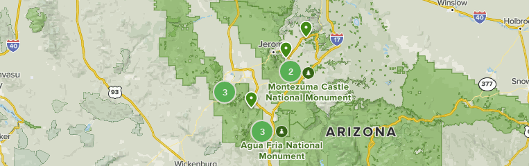 Best Waterfall Trails in Prescott National Forest | AllTrails