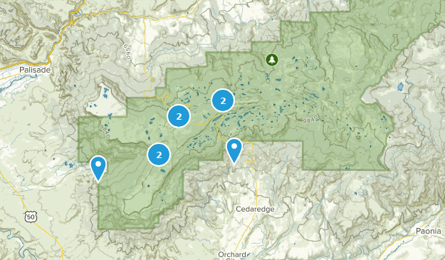 Best Trail Running Trails in Grand Mesa National Forest | AllTrails