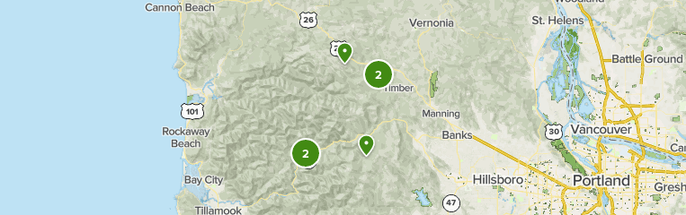 Best kid friendly trails in Tillamook State Forest, Oregon | AllTrails